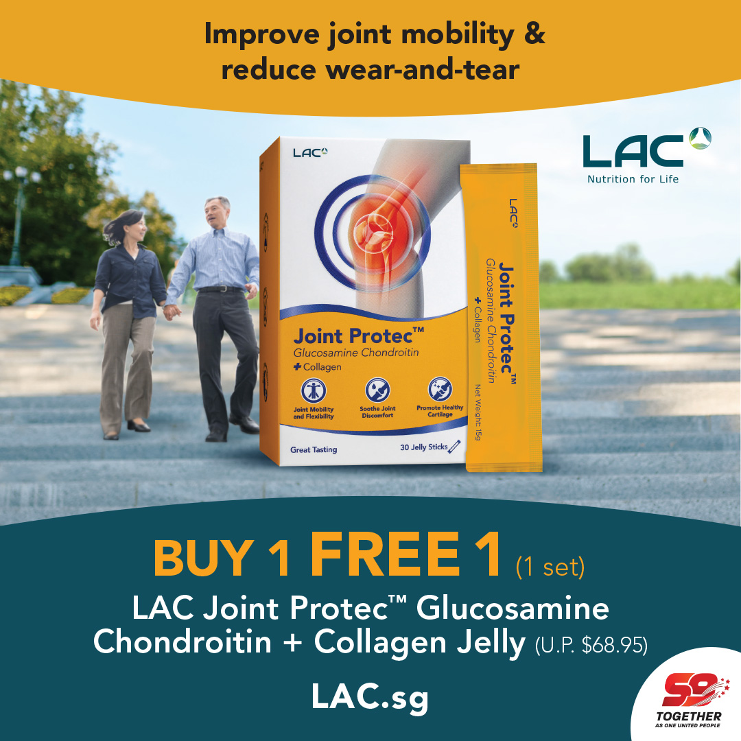 LAC Nutrition For Life - Buy 1 FREE 1 LAC Joint Protec Jelly | NDP