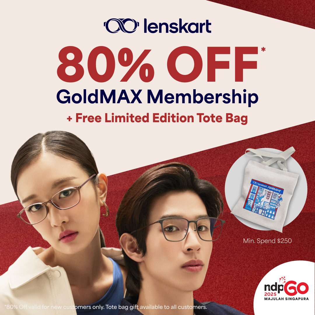 Lenskart: 80% off GoldMAX Membership + Free Limited Edition Tote Bag ...